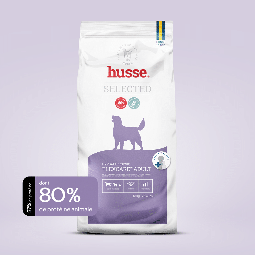Croquettes Hypoallergéniques Soutien Articulaire Chien– Husse Flexcare ...